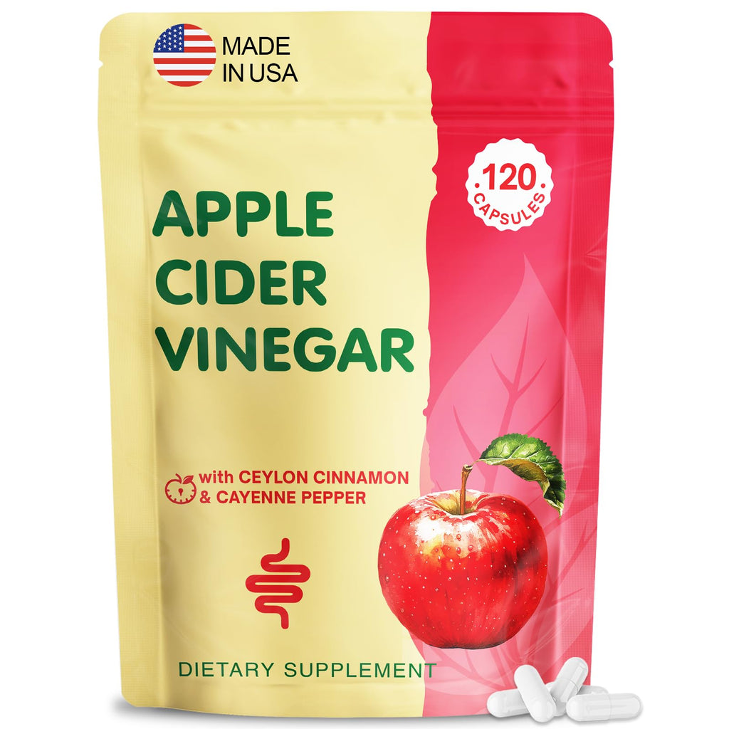 apple cider vinegar digestive support capsules
