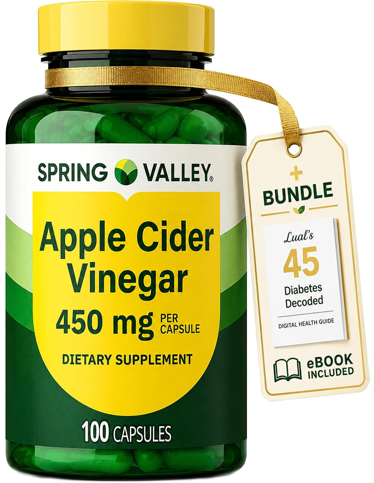 apple cider vinegar digestive support capsules