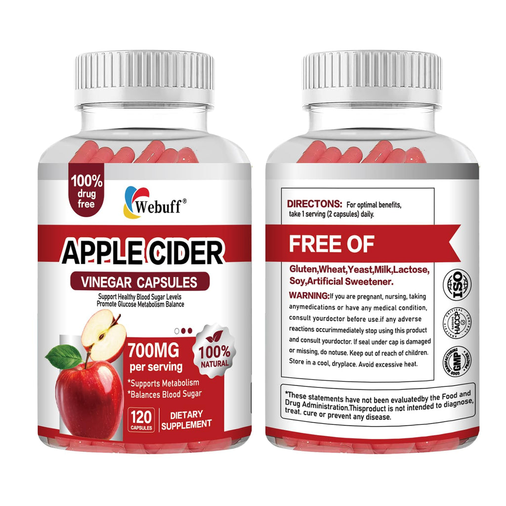 apple cider vinegar digestive support capsules