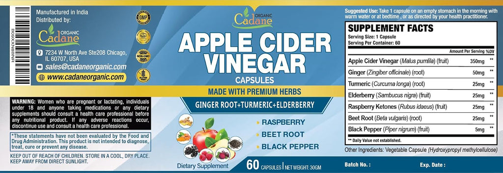 apple cider vinegar extract for men