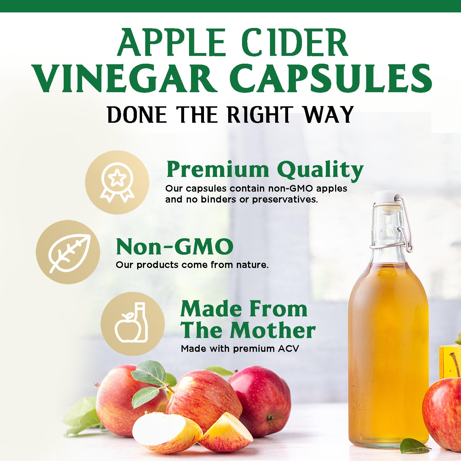 Apple Cider Vinegar for digestive health