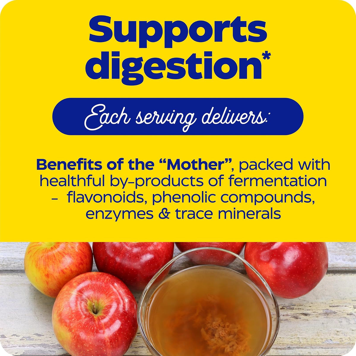 apple cider vinegar for gut health