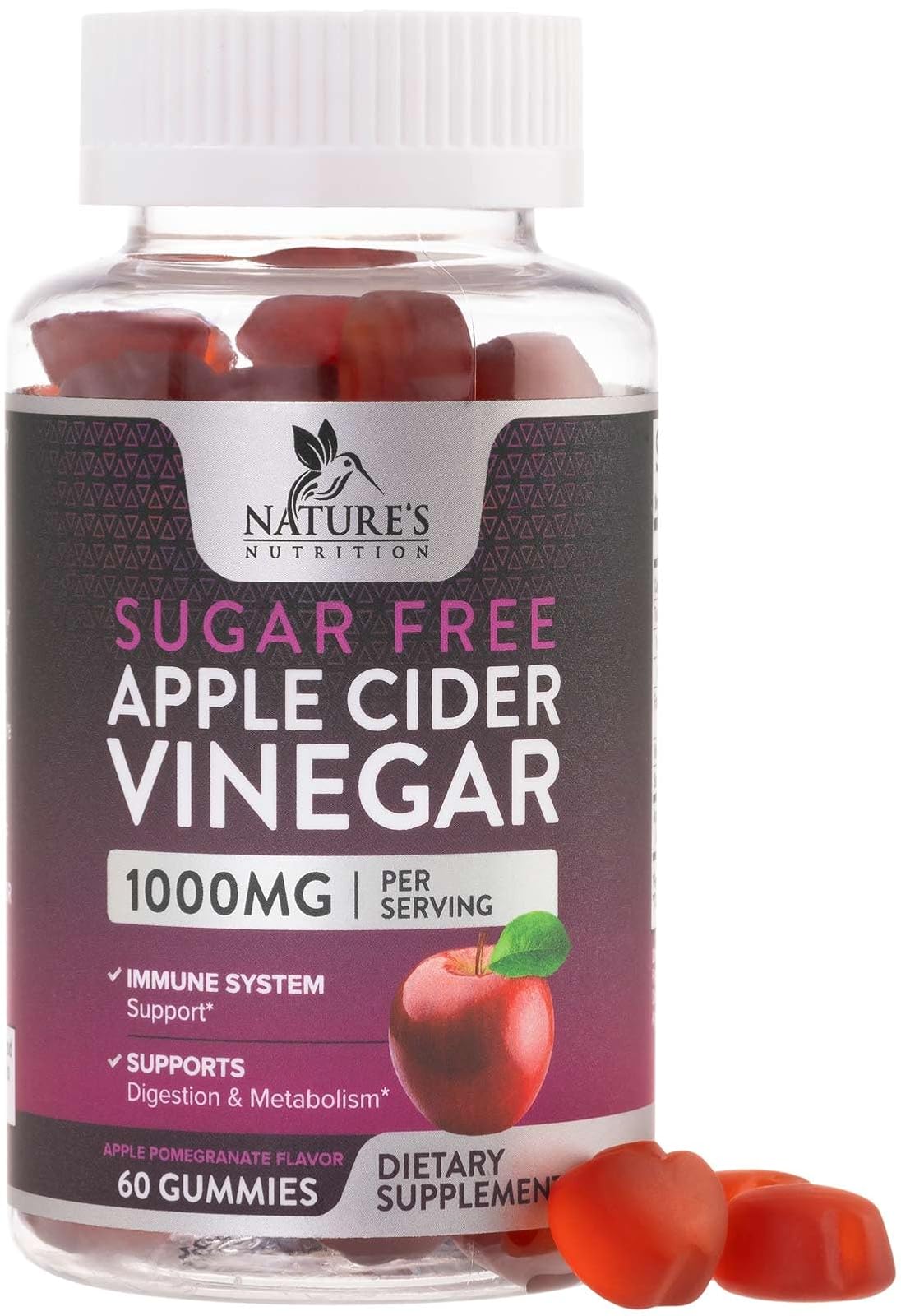 Apple cider vinegar gummies for detox