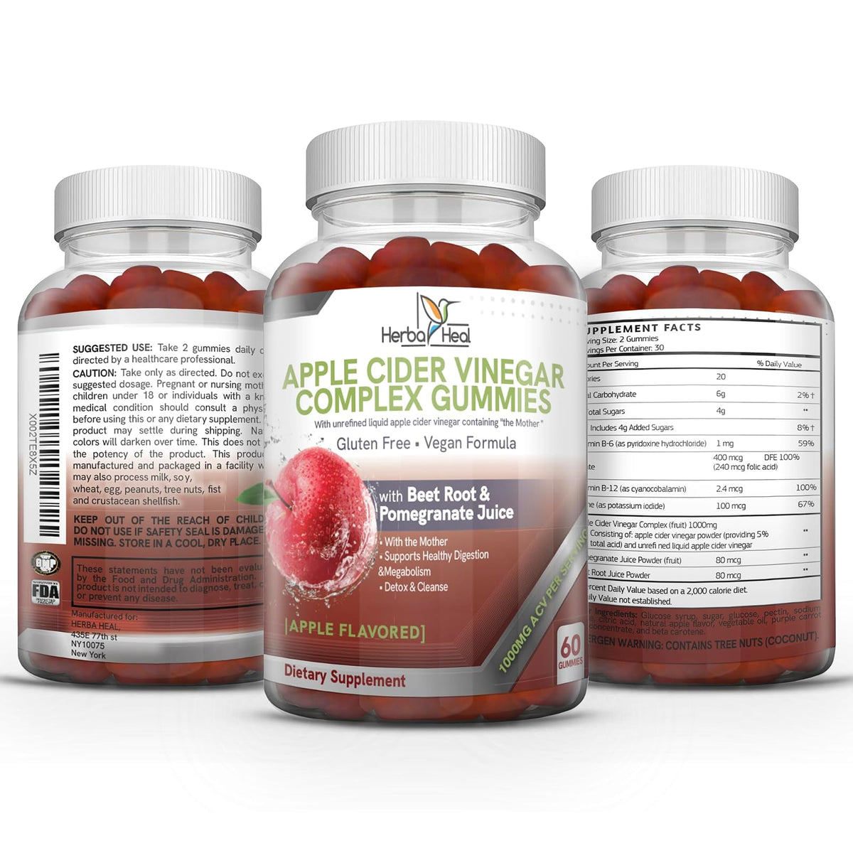 apple cider vinegar gummies for digestion