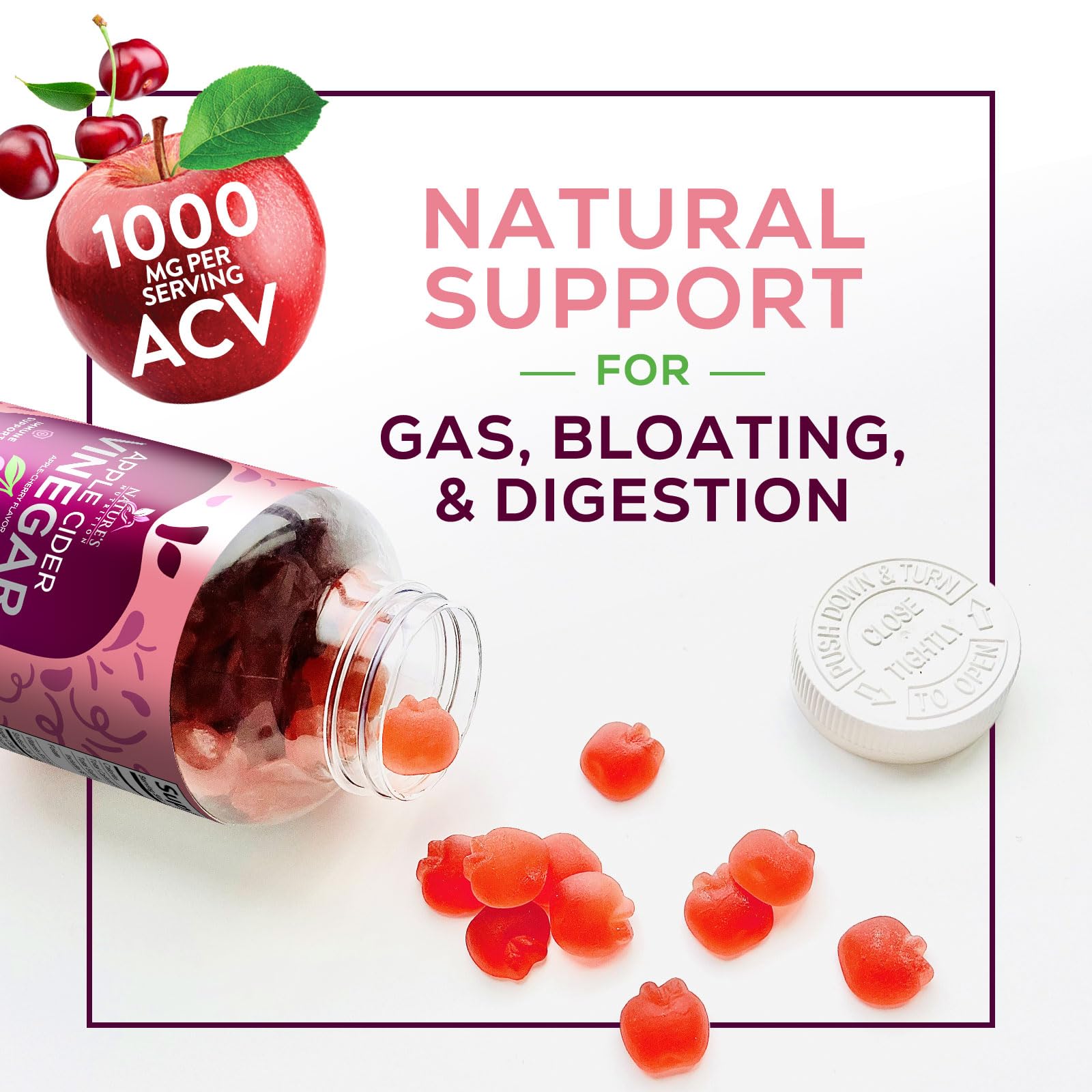 apple cider vinegar gummies for gut health