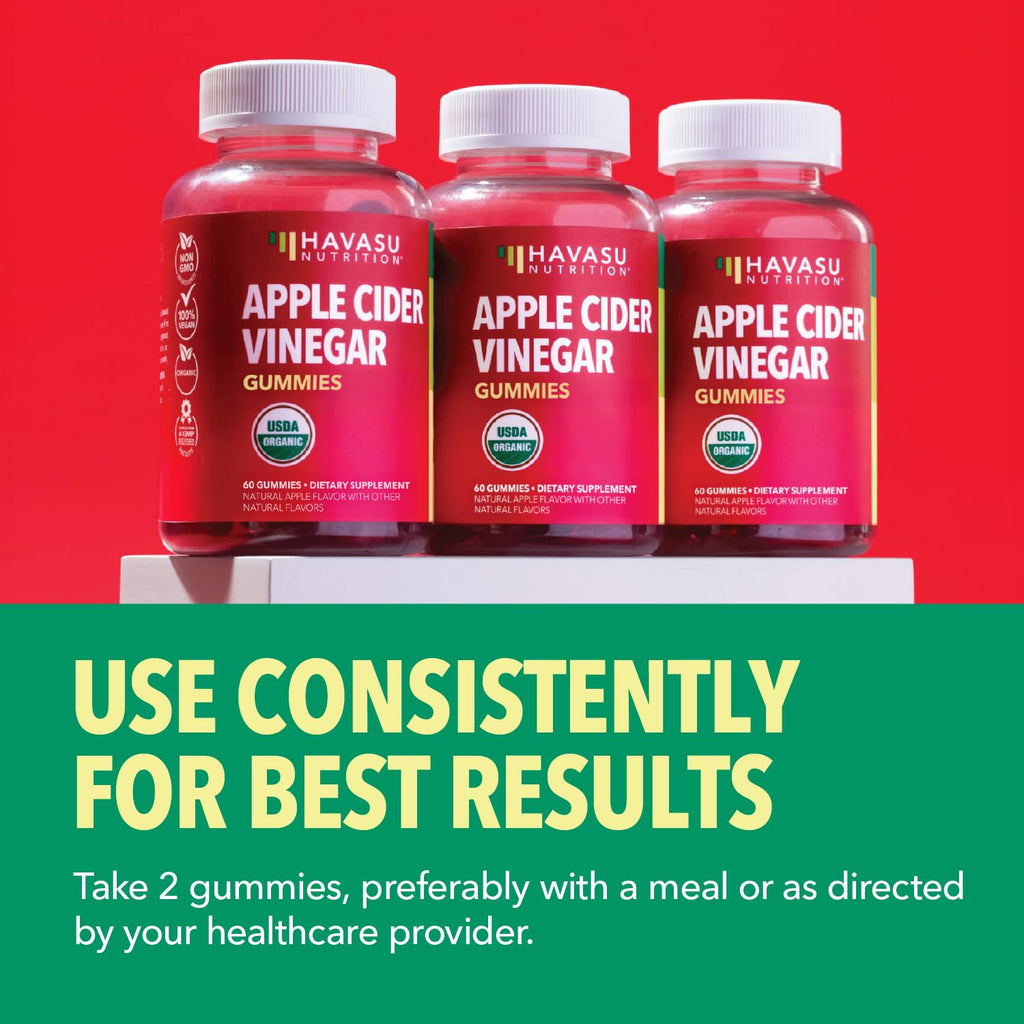 apple cider vinegar gummies for gut health