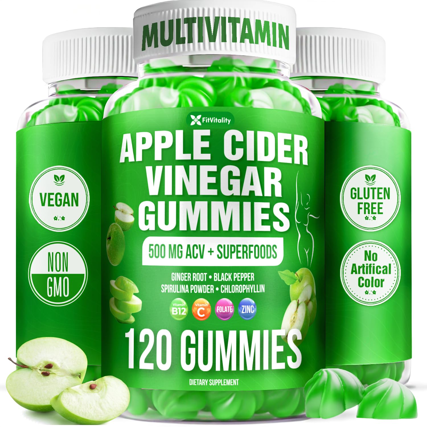 Apple cider vinegar gummies for wellness