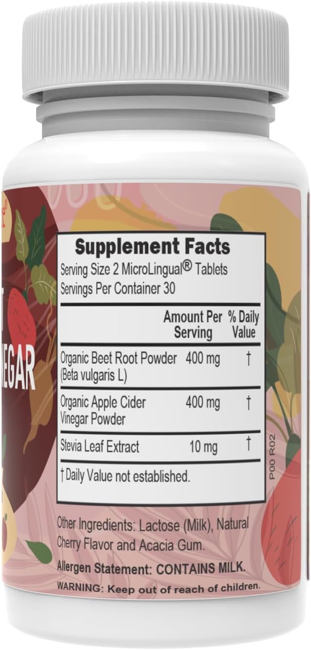 Apple cider vinegar pre-workout supplement