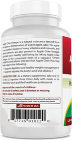 apple cider vinegar supplement for healthy metabolism
