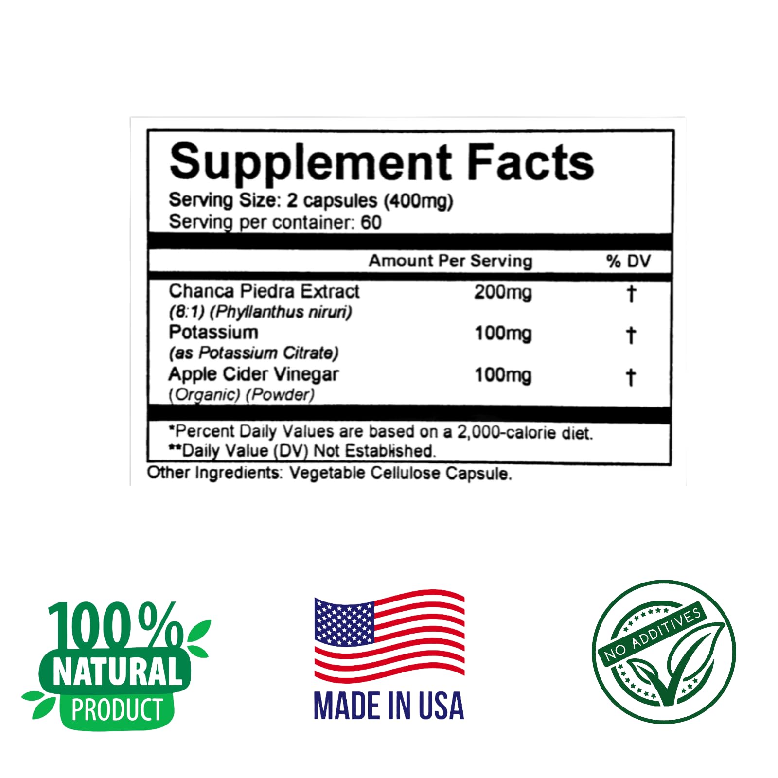 apple cider vinegar supplement for urinary health