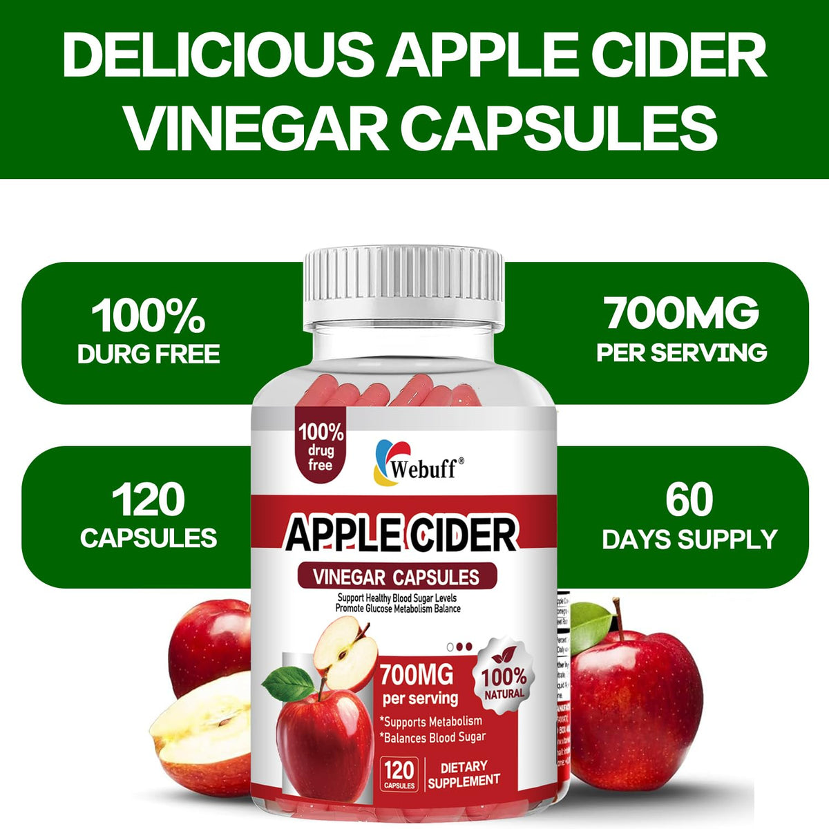 apple cider vinegar supplement for wellness