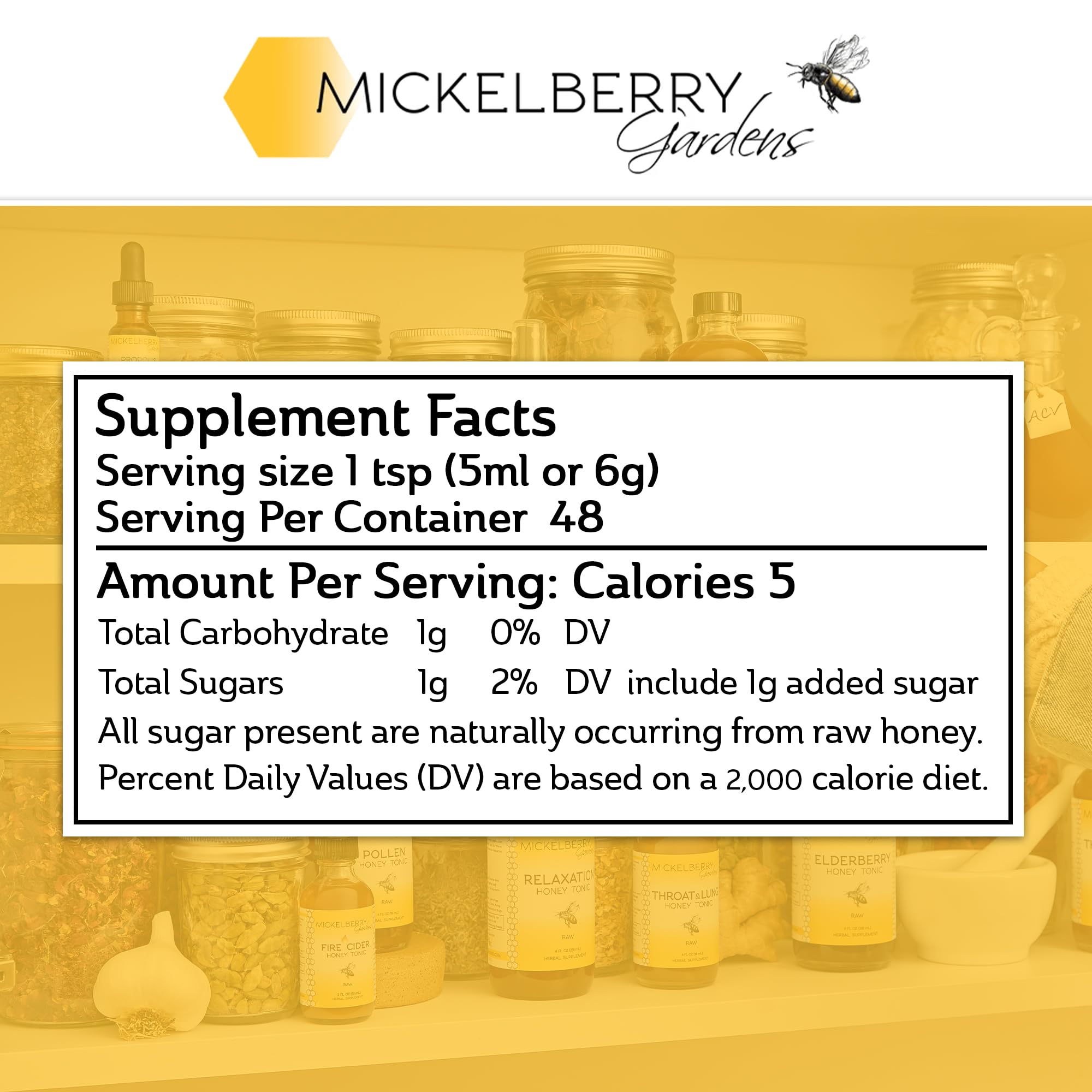 apple cider vinegar with honey