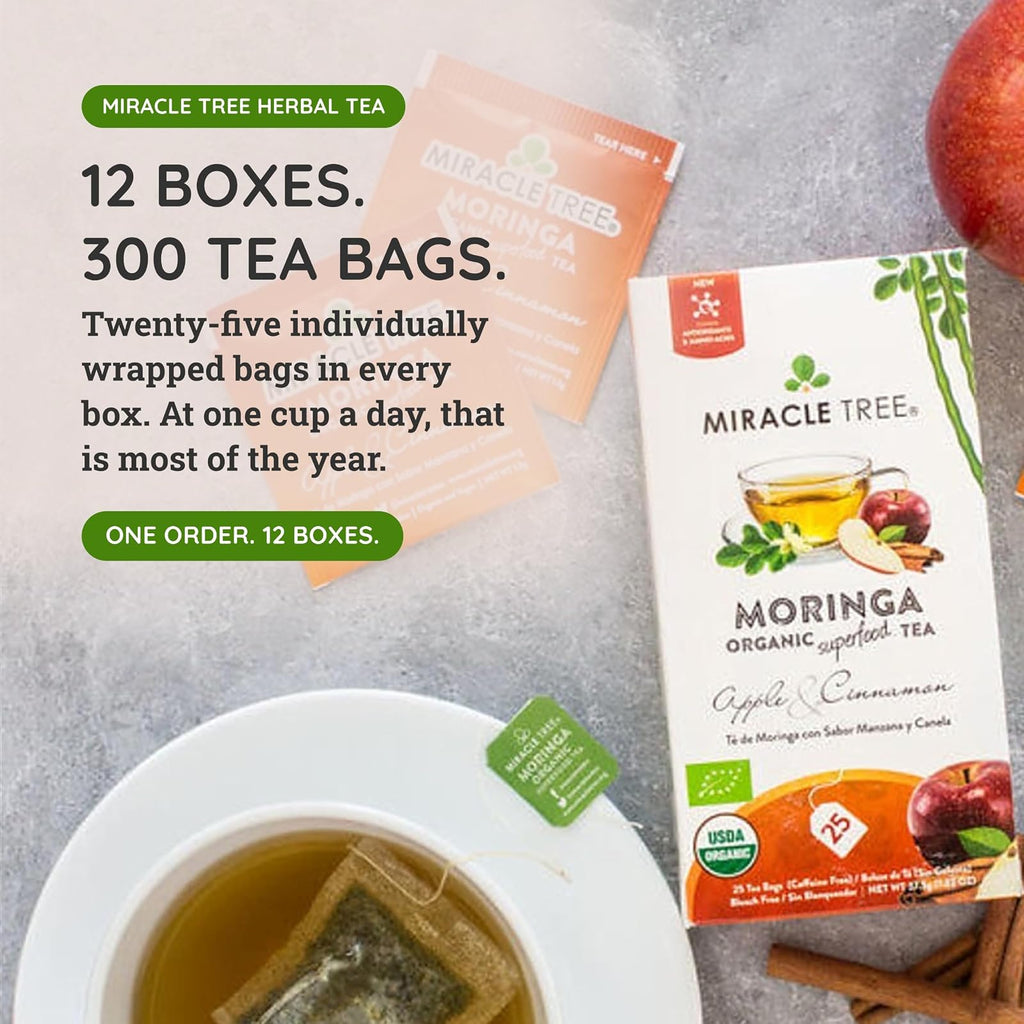 Apple cinnamon herbal tea blend