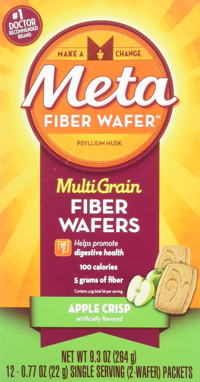apple crisp fiber wafers for digestion