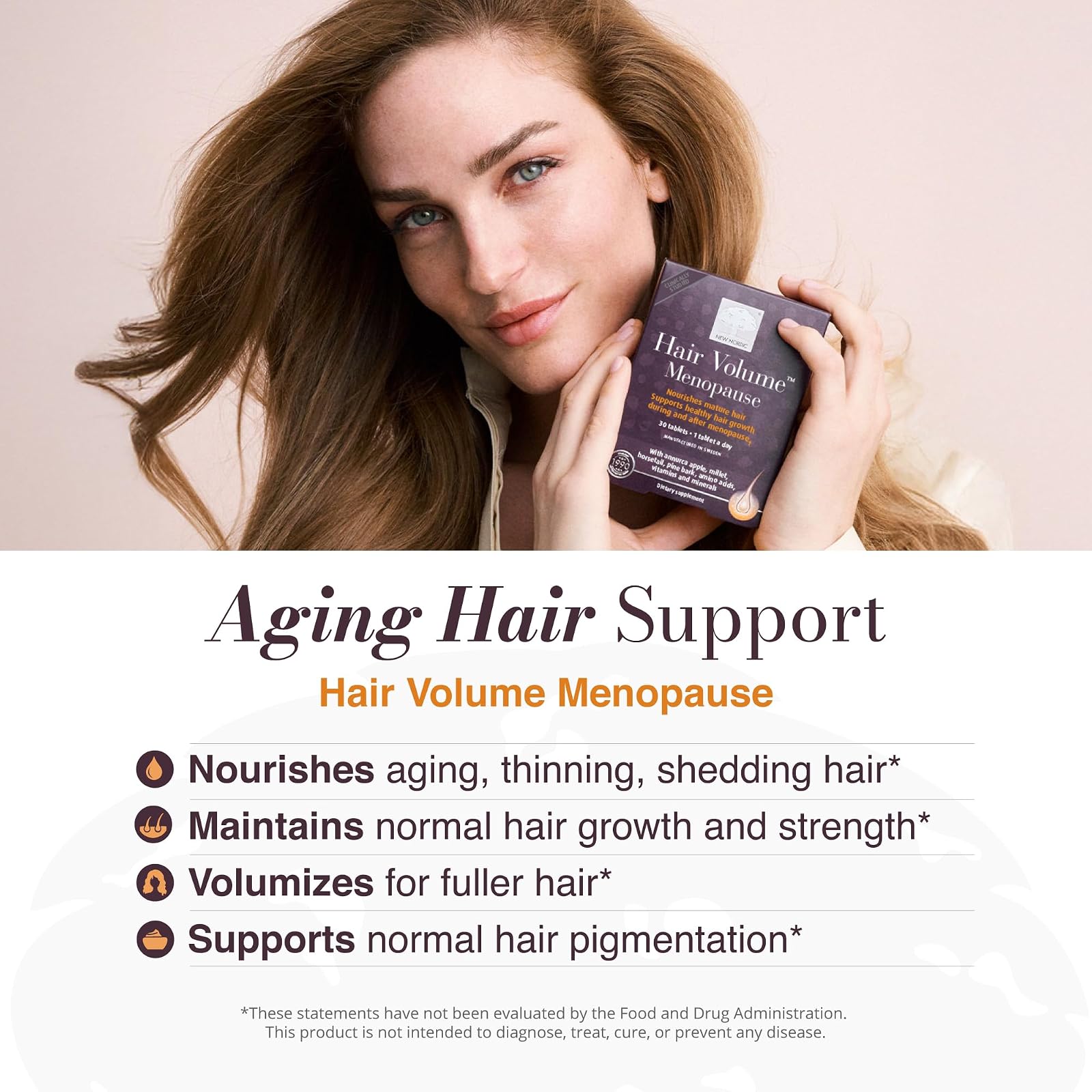 Apple extract hair tablets for shine