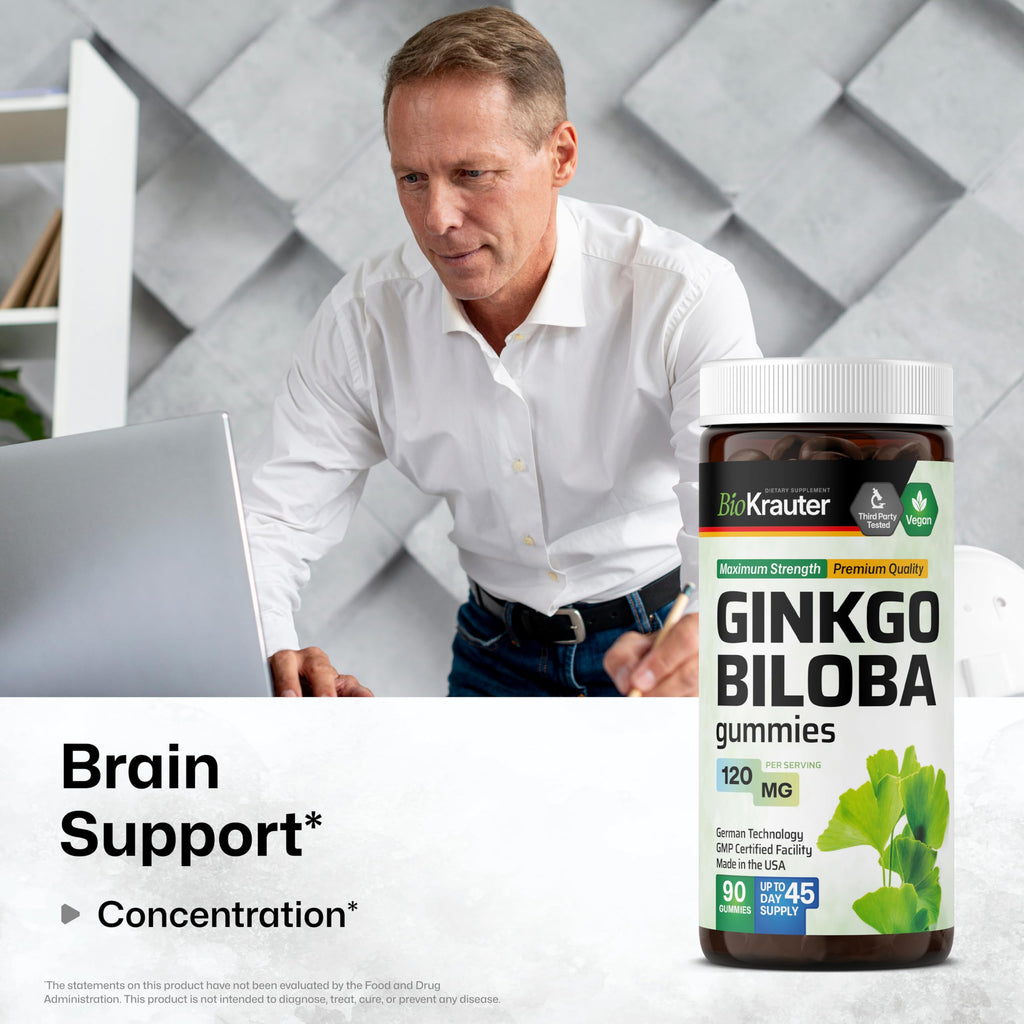 apple flavored ginkgo biloba gummies