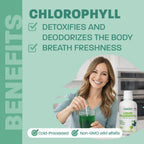 Apple flavour chlorophyll for energy