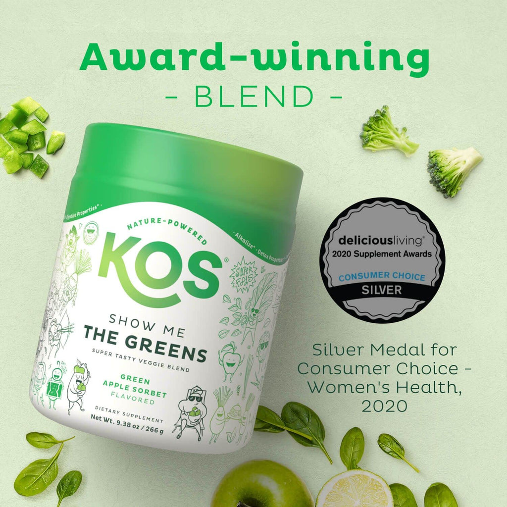 apple flavour greens powders