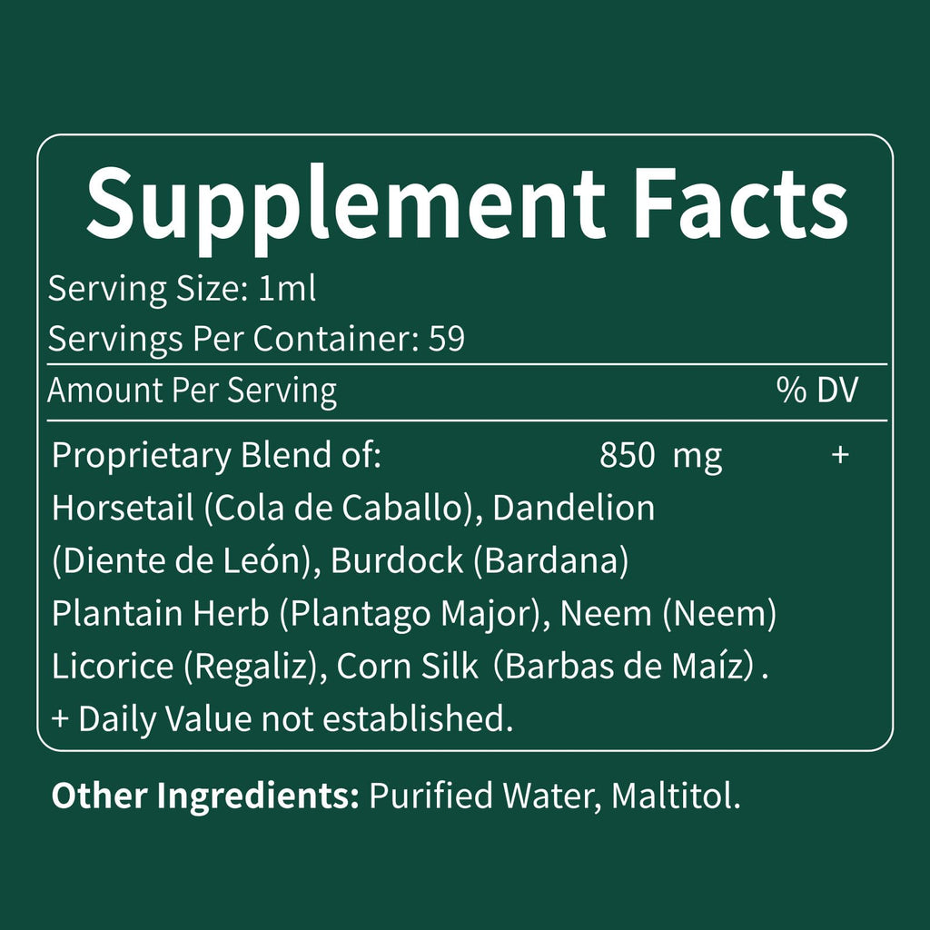 apple flavour herbal detox drops