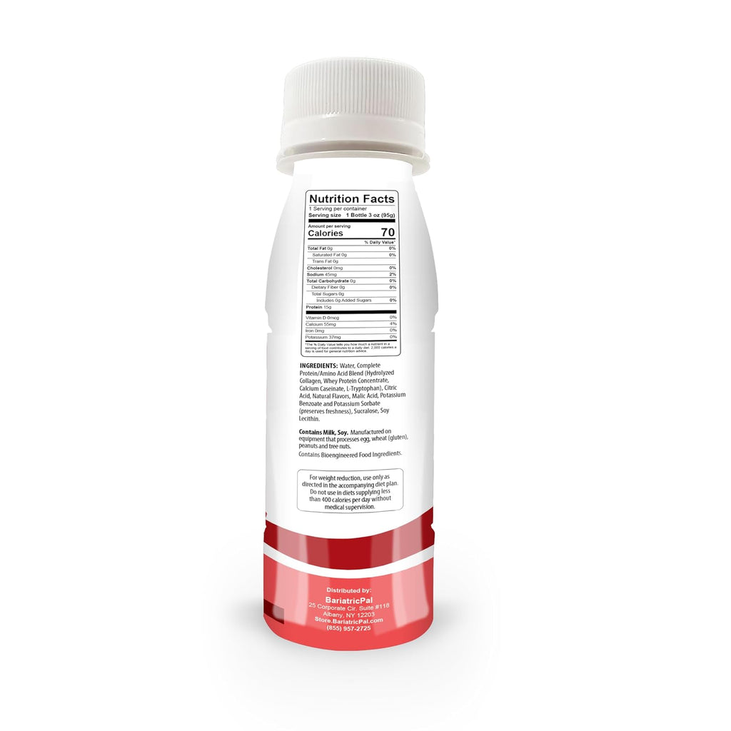 Apple flavour protein and collagen shots