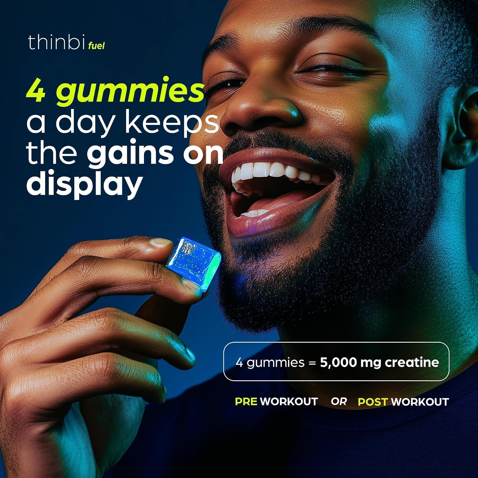 apple flavoured creatine gummies
