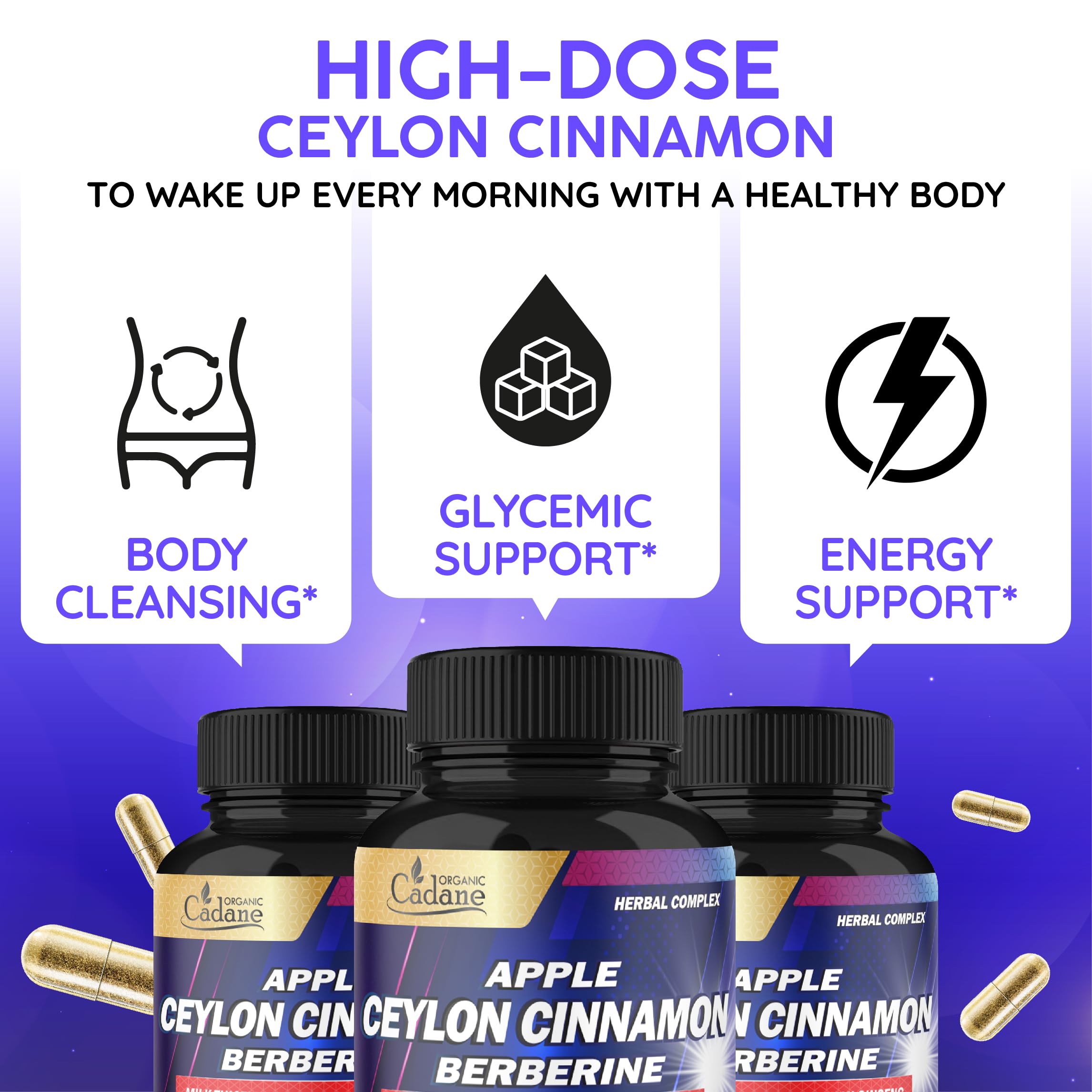apple-infused cinnamon capsules