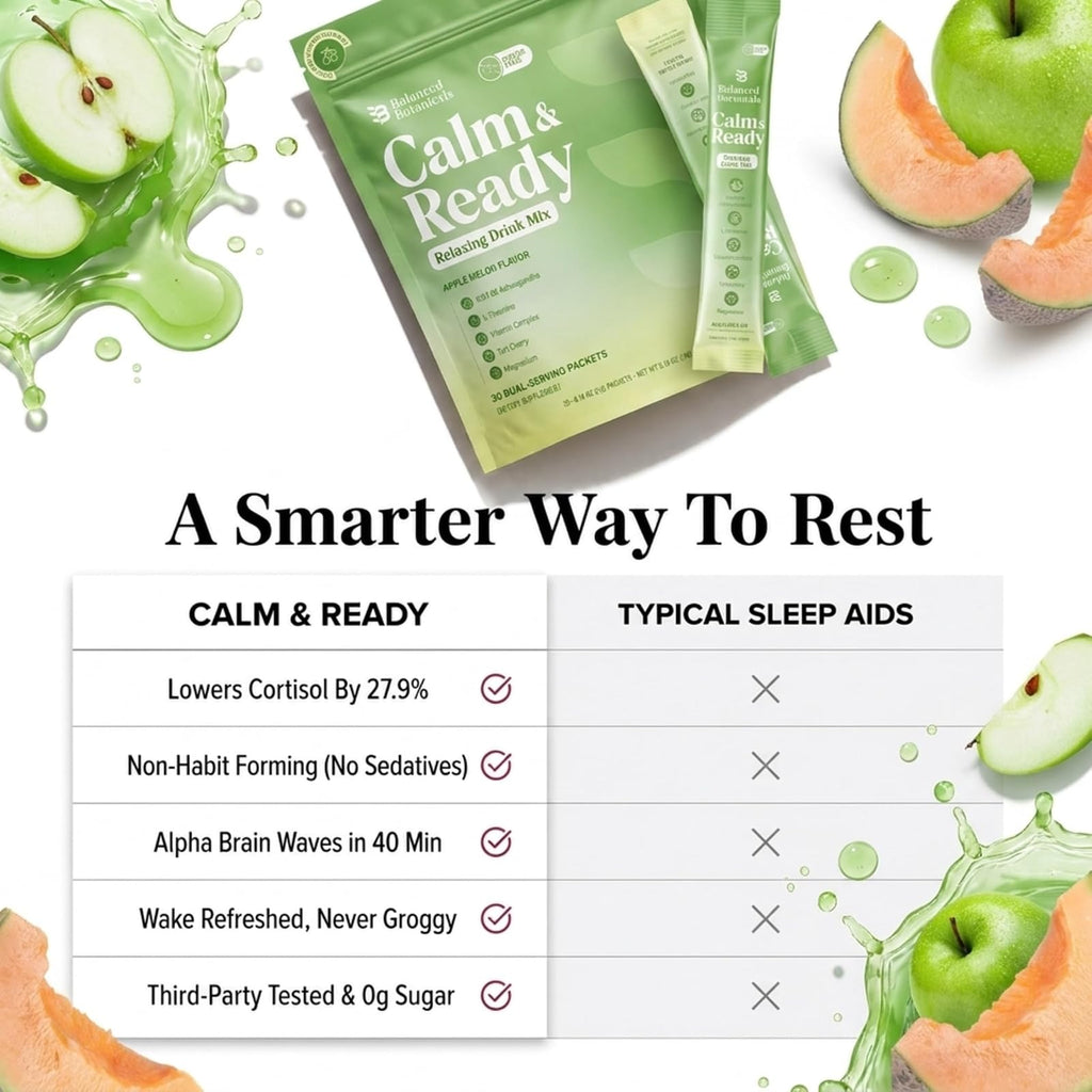 Apple melon flavour melatonin supplement