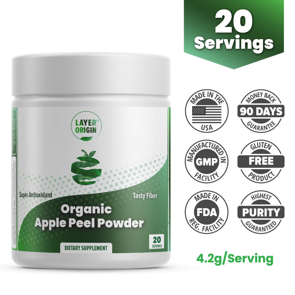 Apple peel powder health benefits