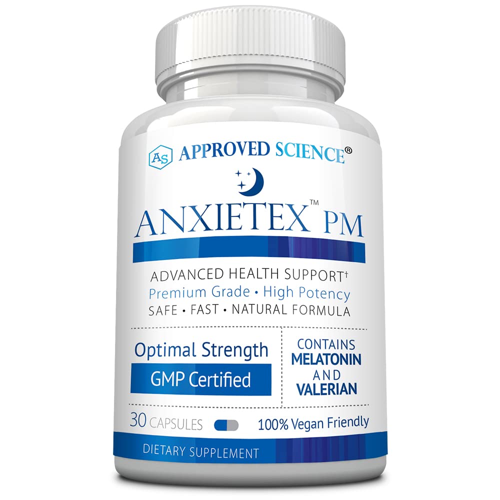 Approved Science Anxietex Night multivitamins for relaxation