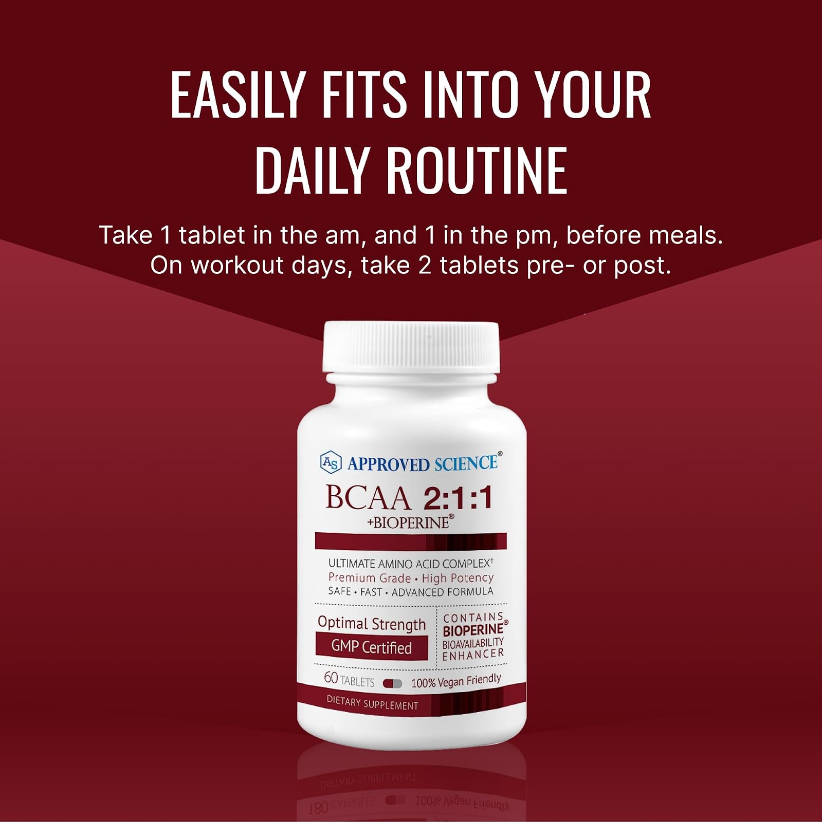 Approved Science BCAA for fitness goals