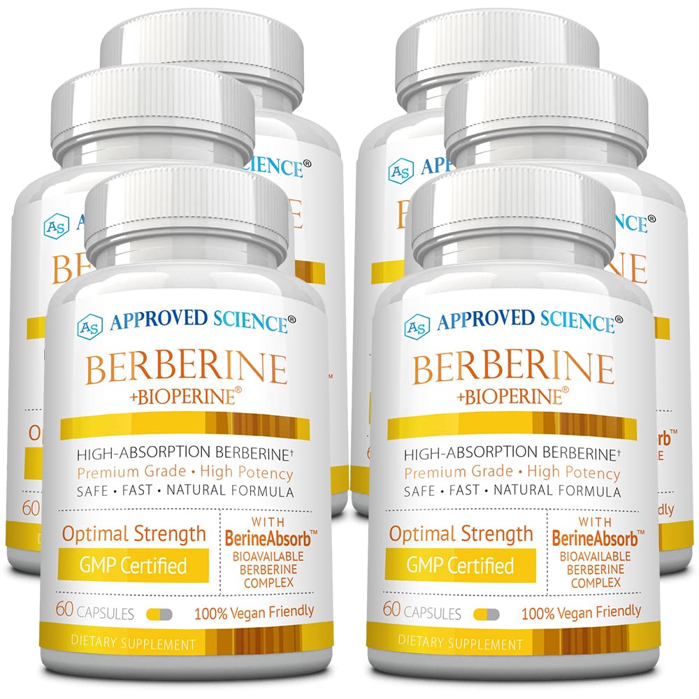 Approved Science Berberine 1000 mg capsules