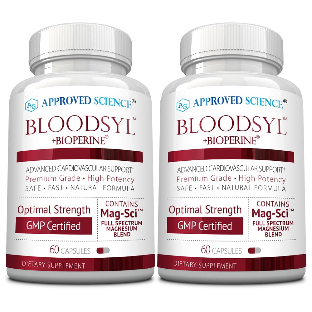 Approved Science Bloodsyl capsules for heart health