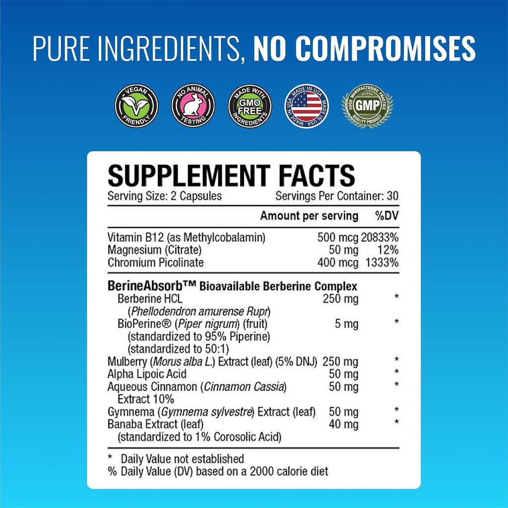 Approved Science Glucoprin natural ingredients
