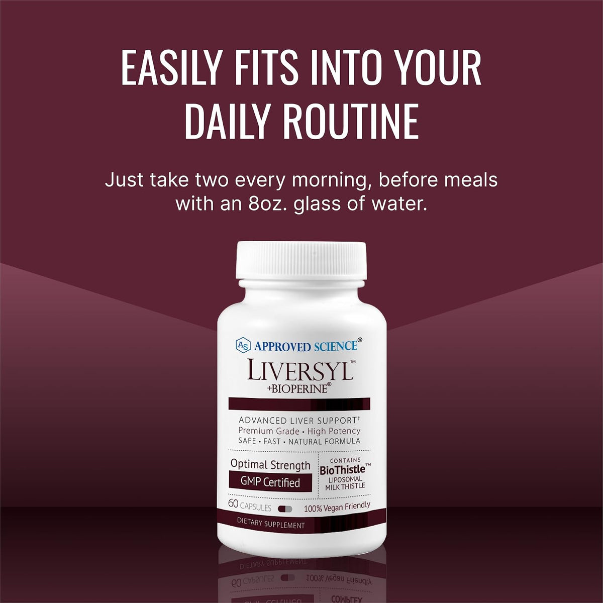 Approved Science herbal supplement for liver