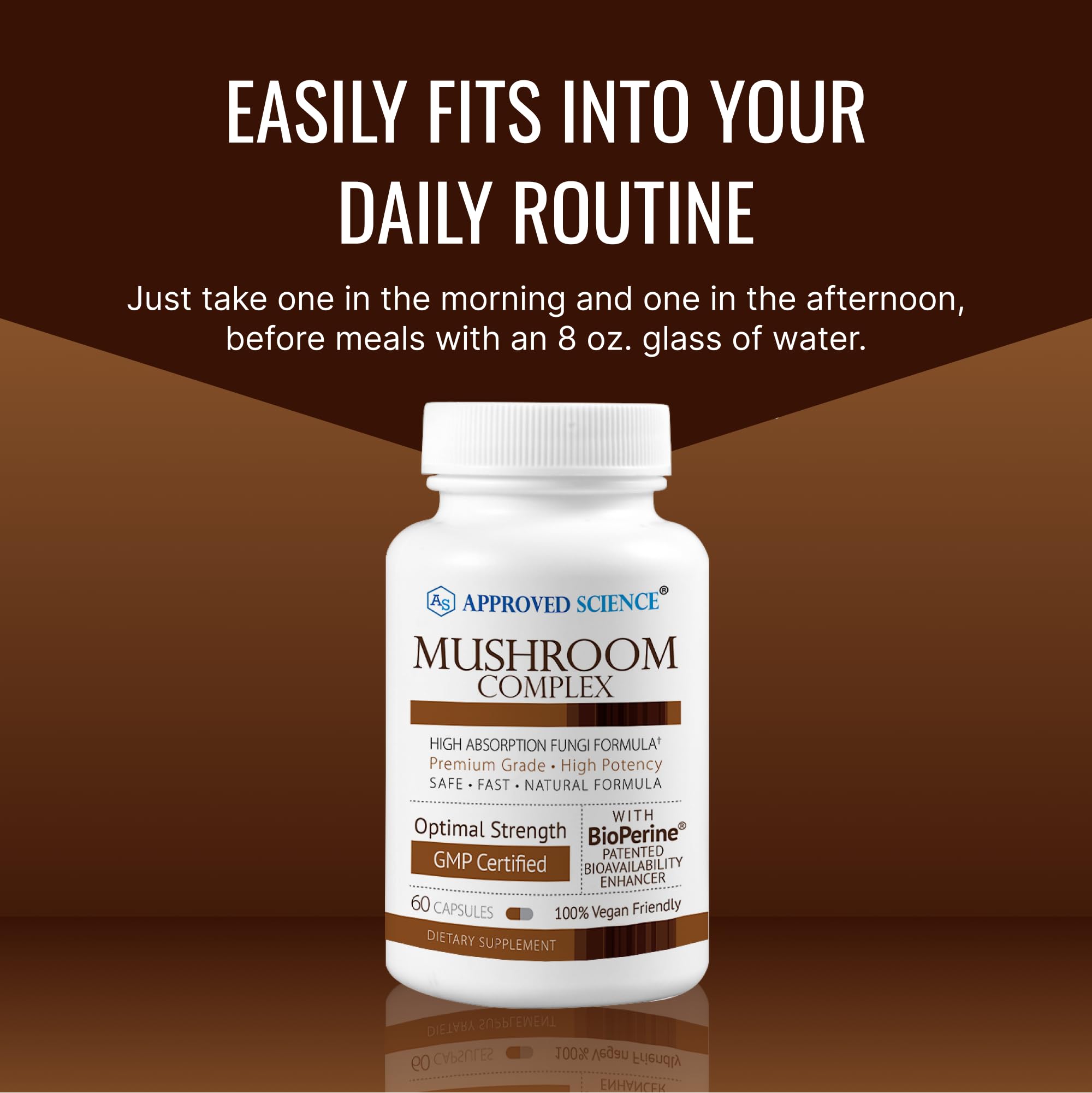 Approved Science mushrooms for vitality
