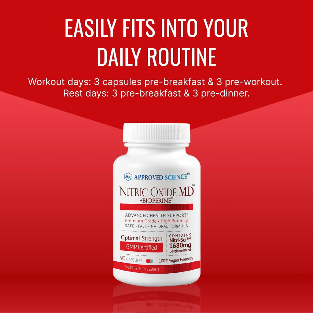 Approved Science Nitric Oxide for workout recovery
