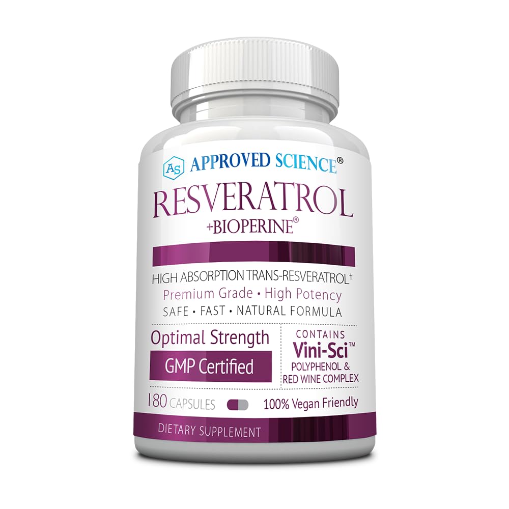 Approved Science Resveratrol antioxidant capsules