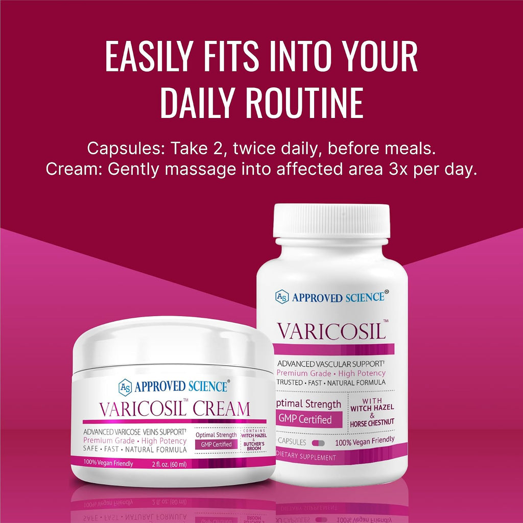 Approved Science Varicosil for improved leg health