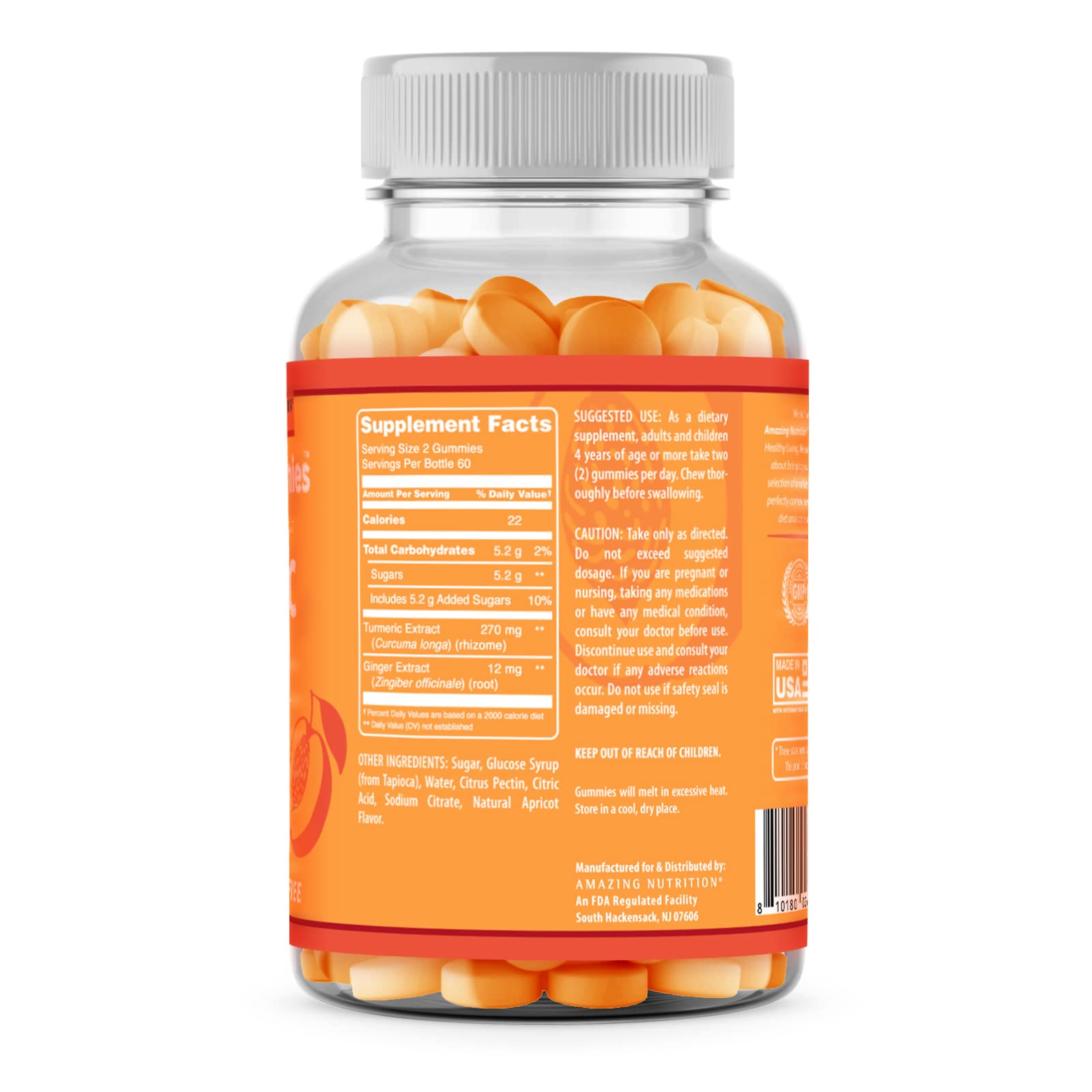 apricot flavour turmeric curcumin