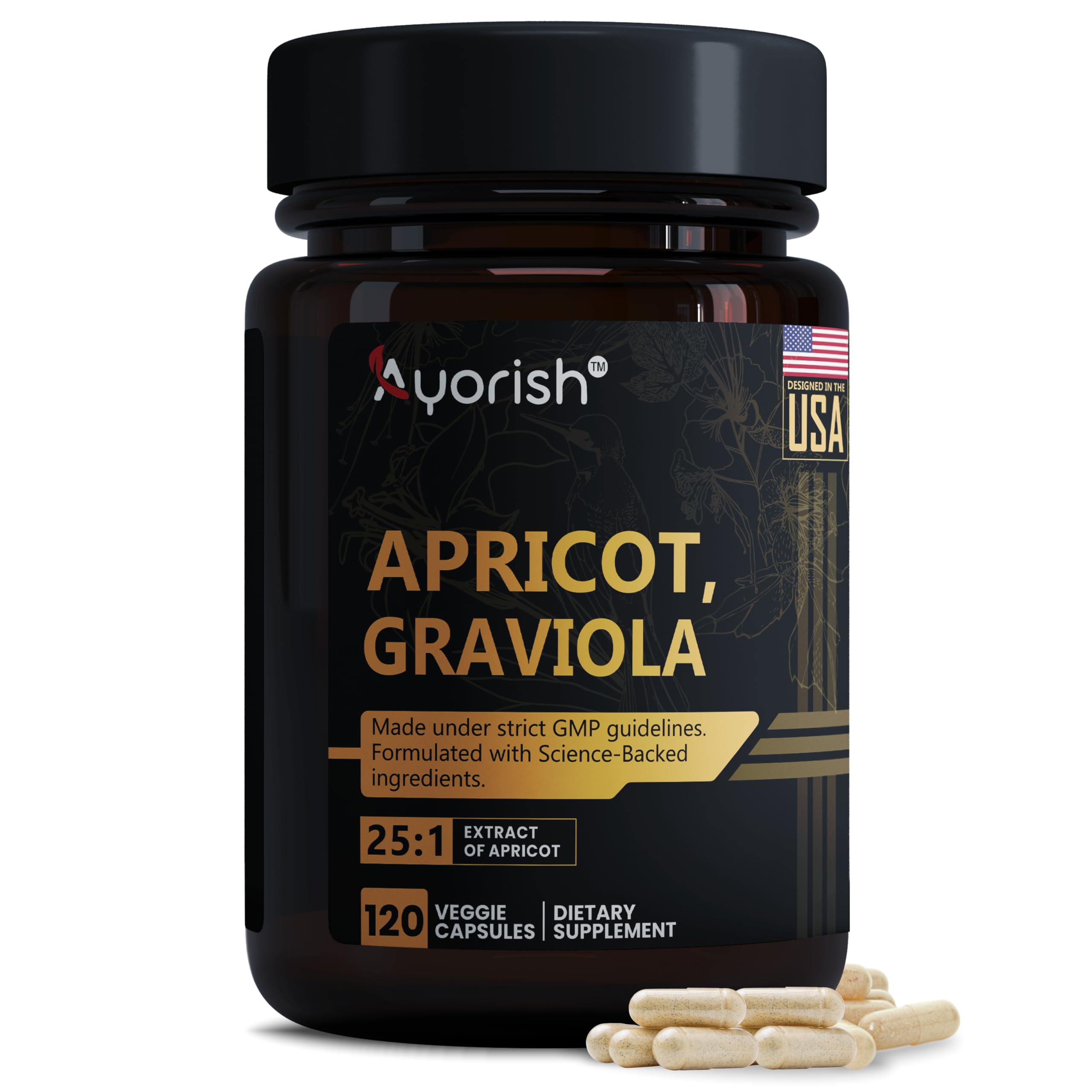 Apricot herbal supplements for vitality