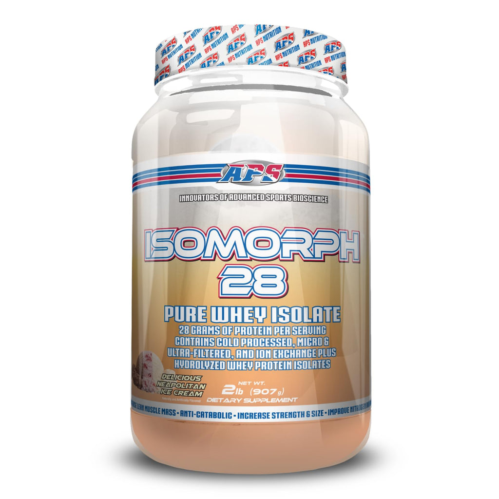 APS Nutrition Isomorph 28 whey protein powder