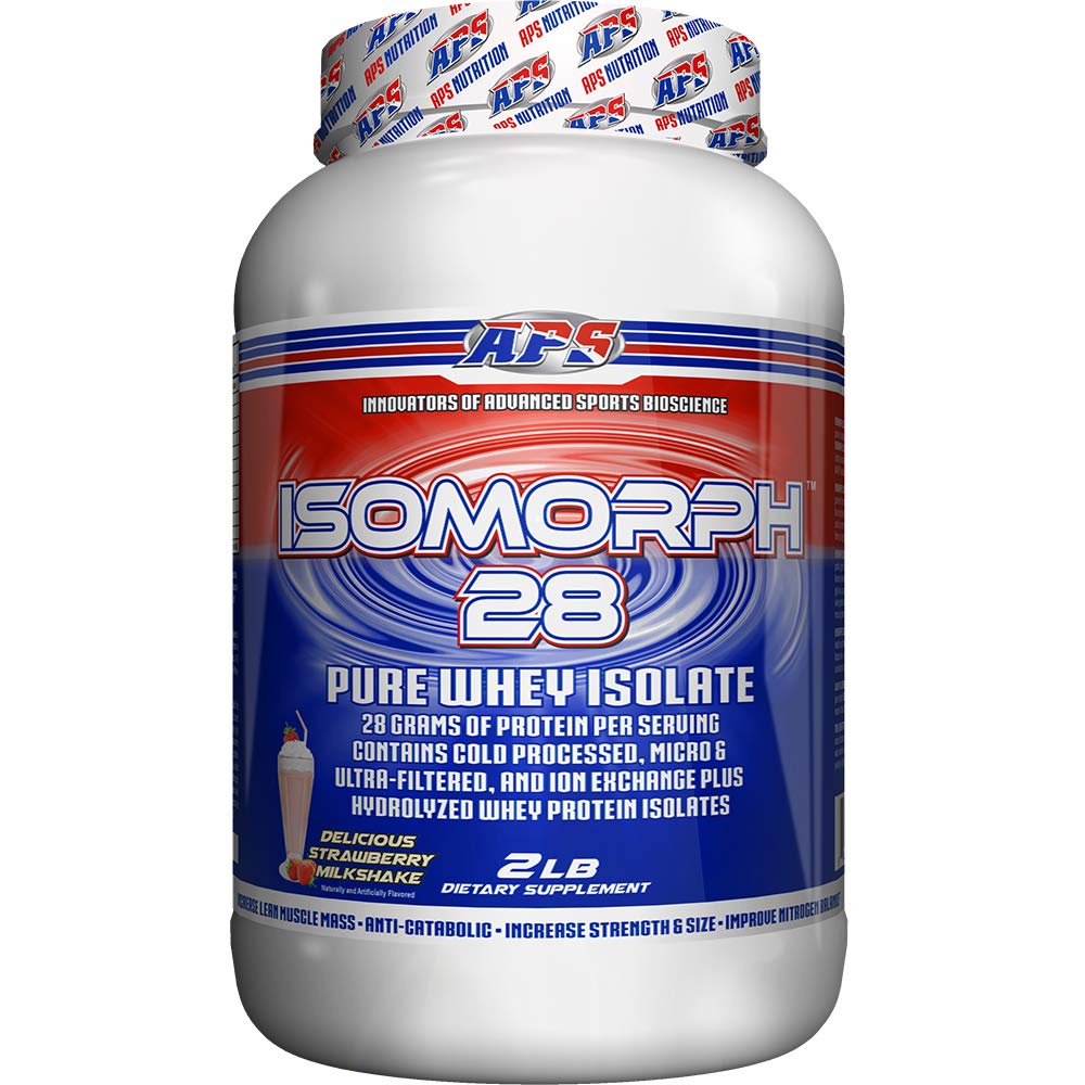 APS Nutrition Isomorph strawberry milkshake flavor