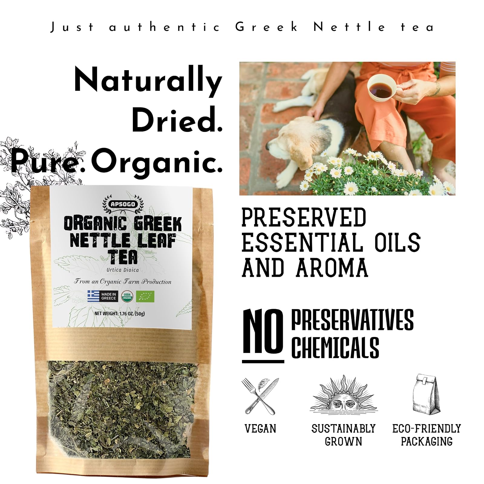 Apsogo herbal tea for natural detox