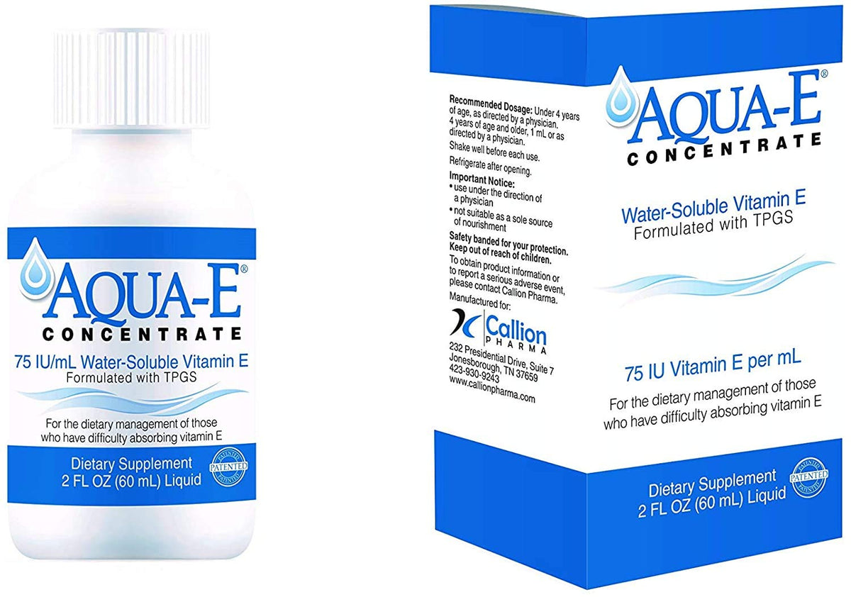 Aqua-E Vitamin E liquid supplement