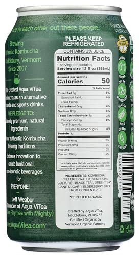 Aqua Vitea elderberry drink