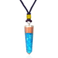 Aquamarine orgone copper pencil benefits