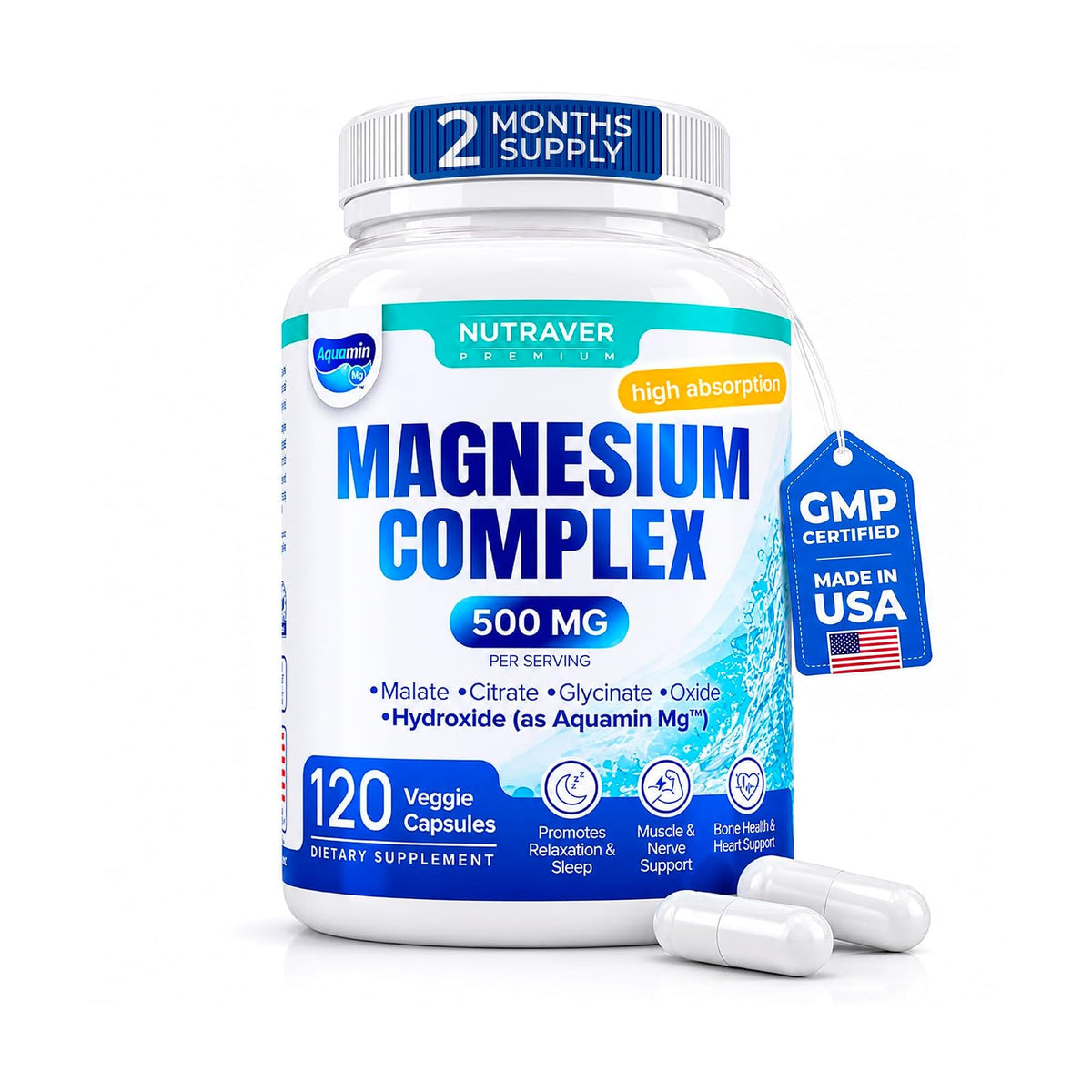Aquamin Magnesium Complex for muscle health
