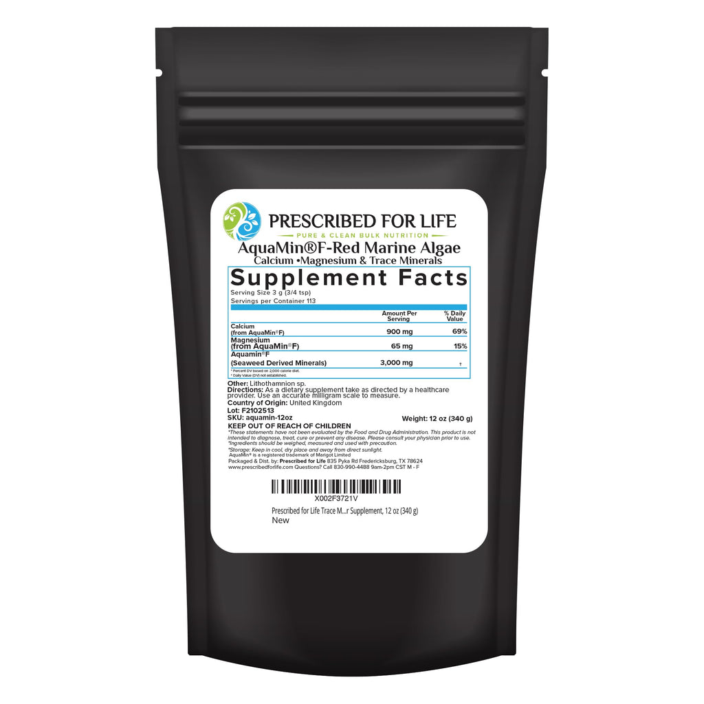 Aquamin powder for bone health