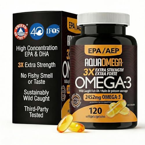 AQUAOMEGA fish oil softgels