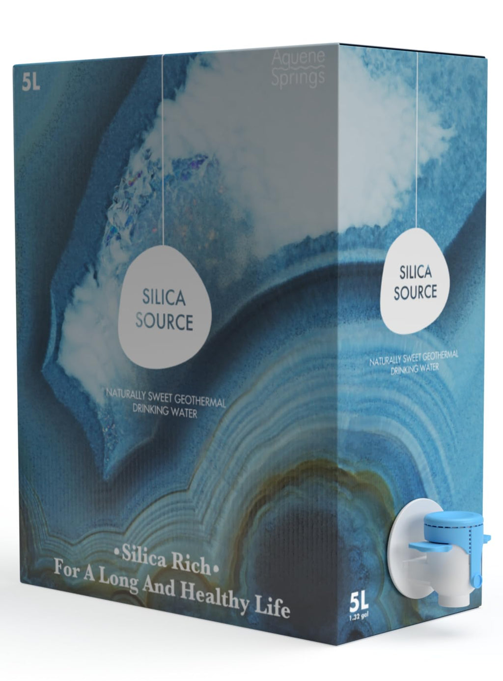 Aquene Springs silica source water